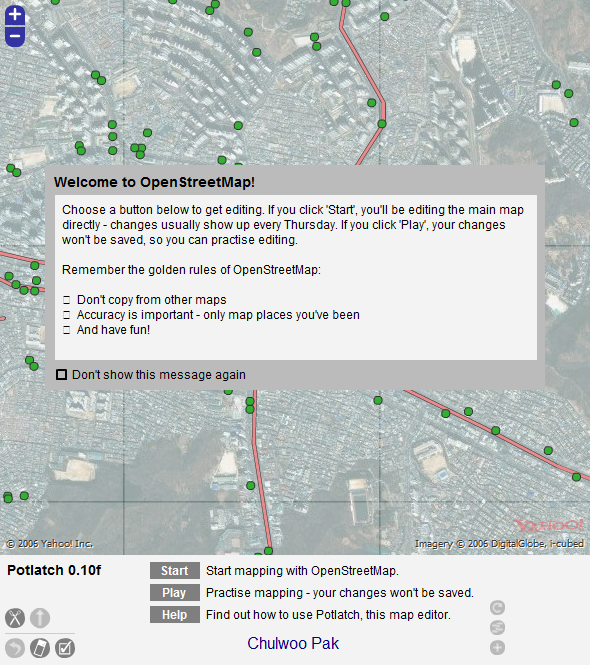 CaN (Computer & Network) Tips :: [OpenStreetMap] 위키백과처럼 모두가 만드는 위키지도