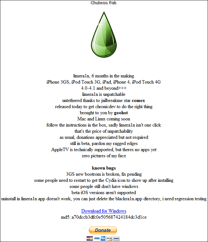 CaN (Computer & Network) Tips :: limera1n으로 아이폰 4(iOS 4.1) 탈옥하기