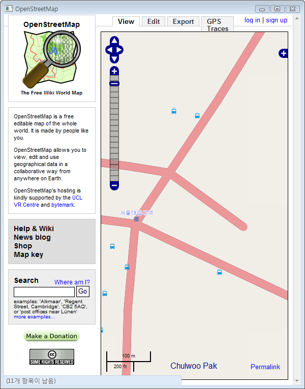 CaN (Computer & Network) Tips :: [OpenStreetMap] 위키백과처럼 모두가 만드는 위키지도